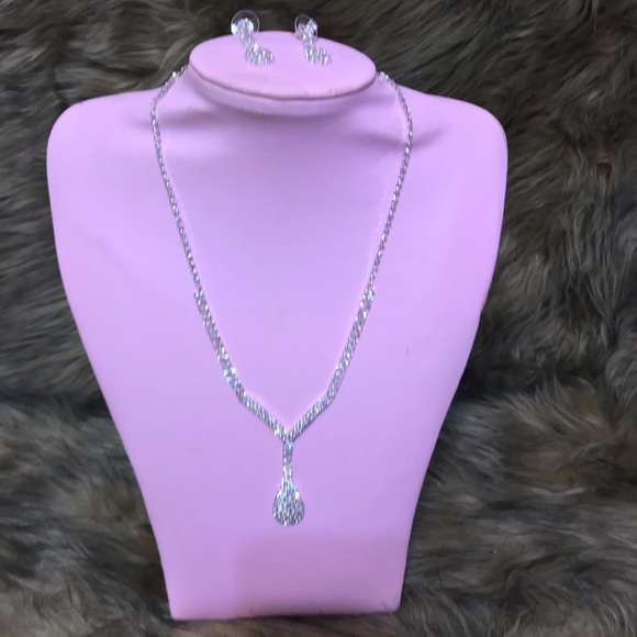 Jewelry | Diamond Necklace Set | Poshmark